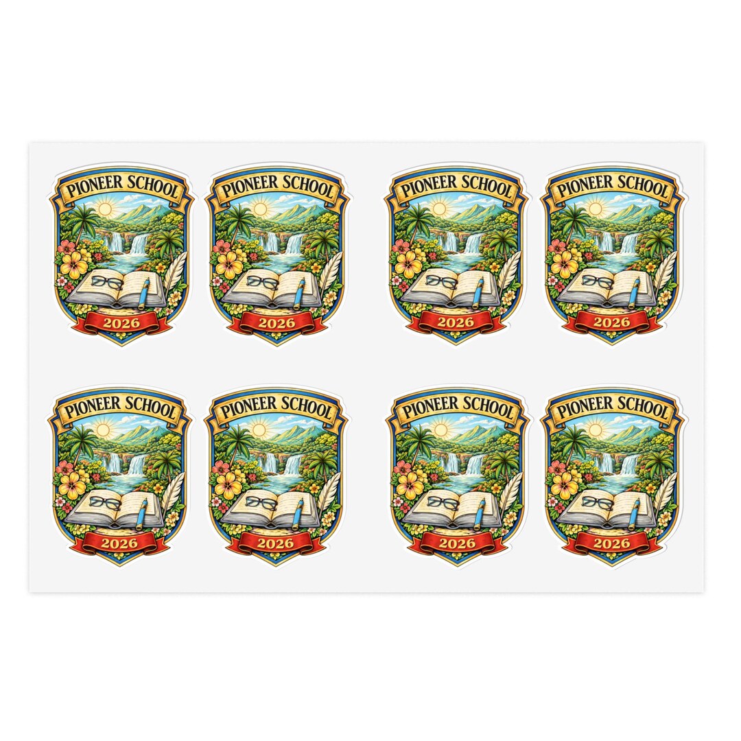 JW| Pioneer School Sticker Sheet | School 2026 Stickers, Year 2026 - Etsy