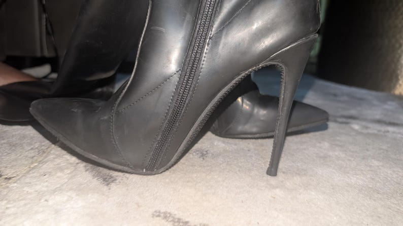 Thigh High Rubber Boots: Natural Latex Stretch (custom Measurements) - Etsy