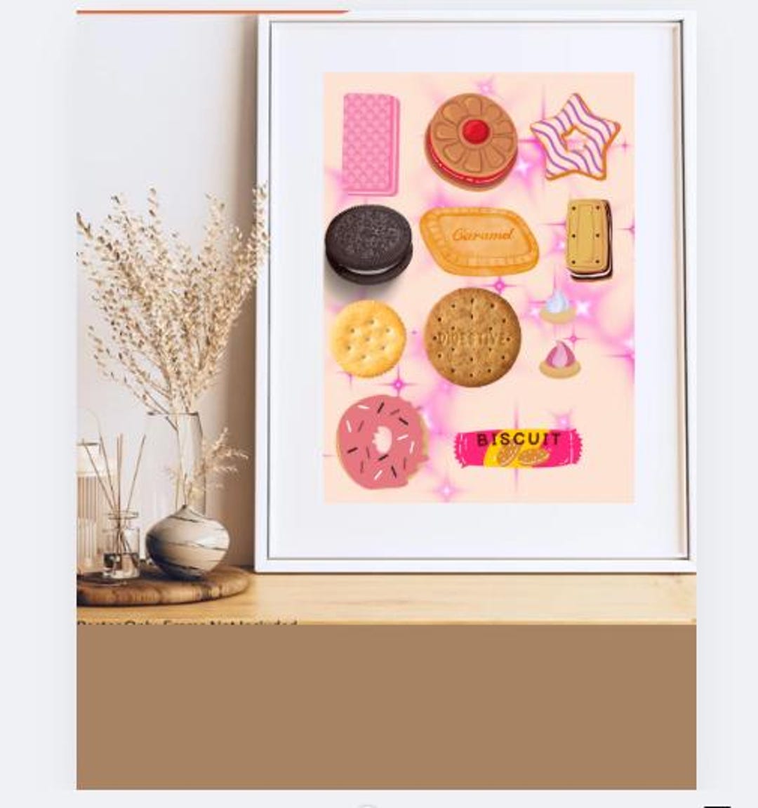 Digital Wall Art Digital Wall Art Biscuits Kitchen Art Print Wall Art ...