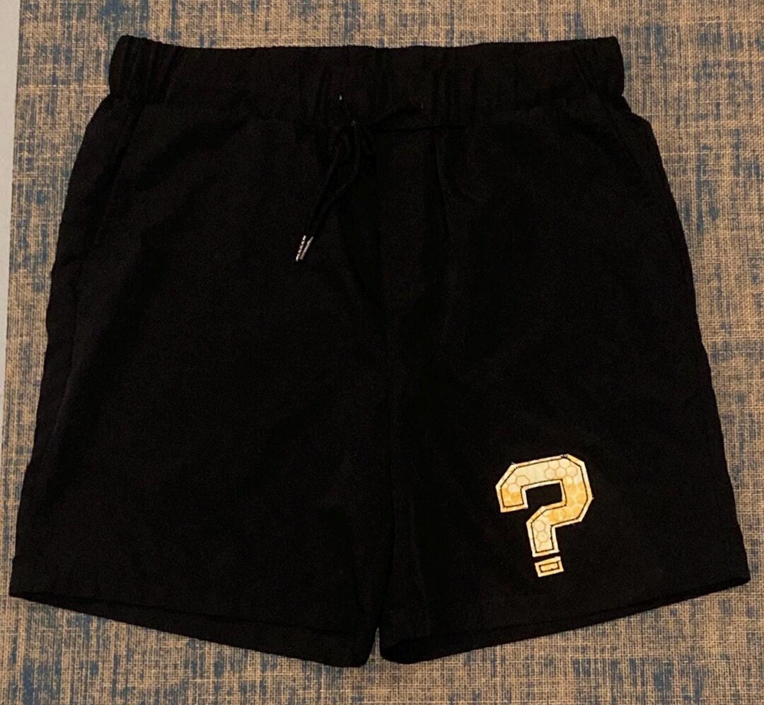 Dave Tipper Inspired Honeycomb Patchwork Shorts - Custom 1/1 on ...