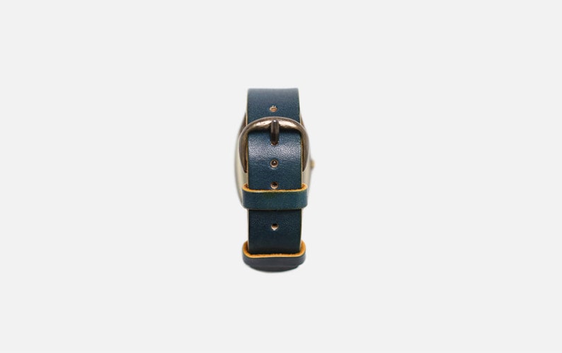 Vintage Woman Handcraft Wrist Watch With Handstitch Leather Band ...