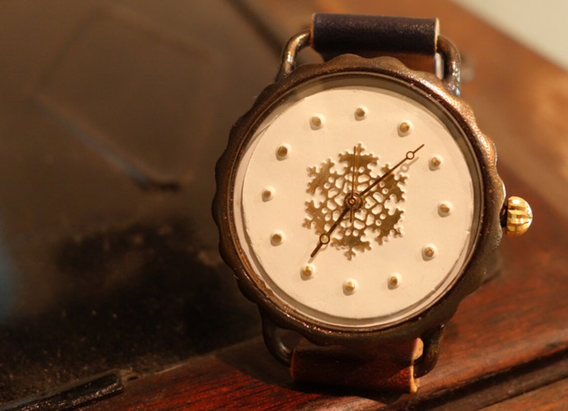 Vintage Retro Handcraft Watch With Handstitch Leather Strap ...