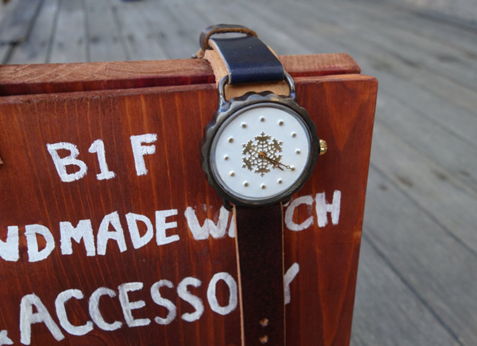 Vintage Retro Handcraft Watch With Handstitch Leather Strap ...