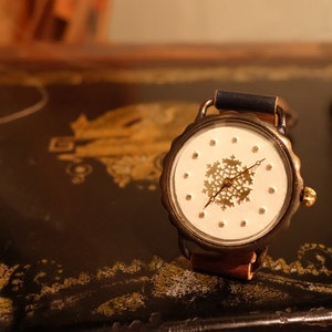 Vintage Retro Handcraft Watch With Handstitch Leather Strap ...