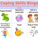 Coping Skills Bingo for Kids. Printable Mental Health Activity for ...