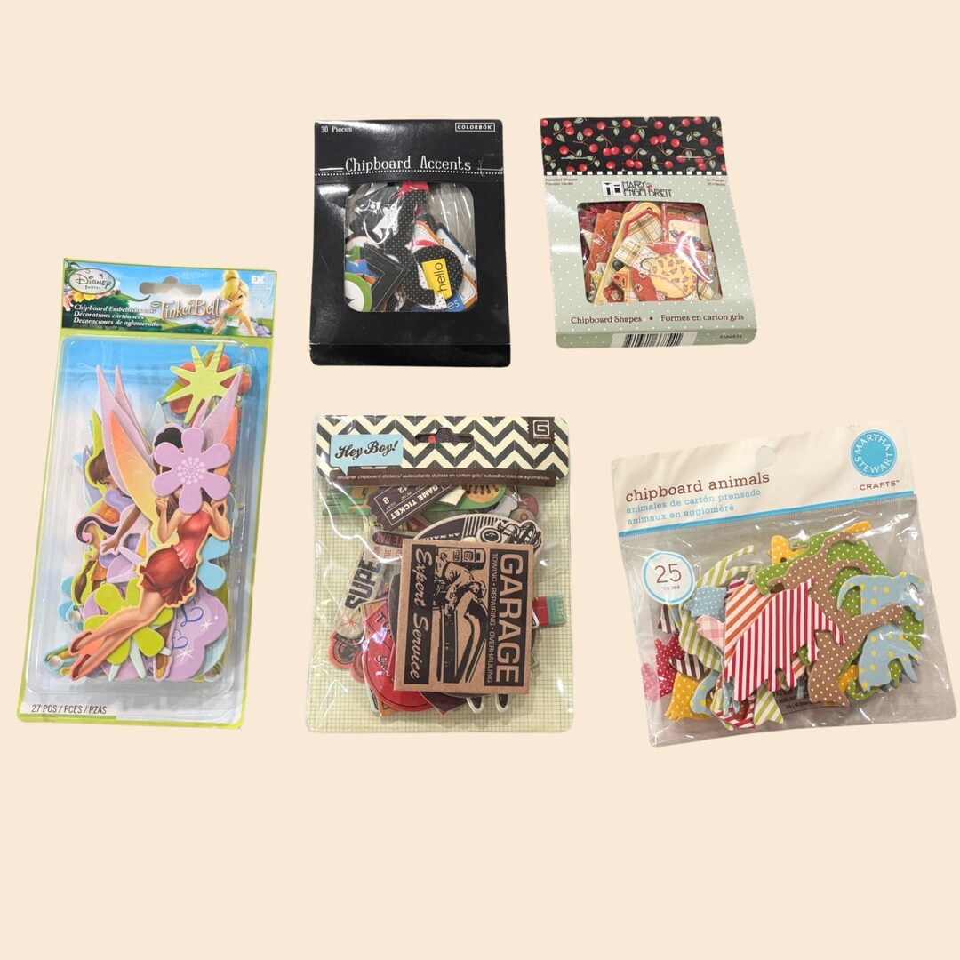 Chipboard Shapes & Accents | Scrapbook Embellishments | DIY Crafts ...