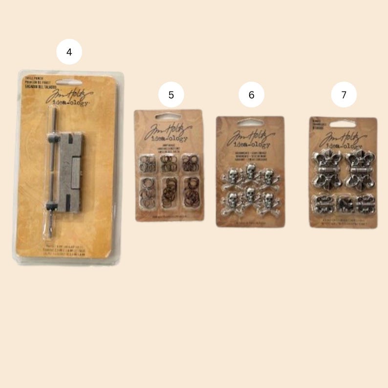 Tim Holtz Ideaology | Craft Supplies, Tools, Stencils, Hardware ...