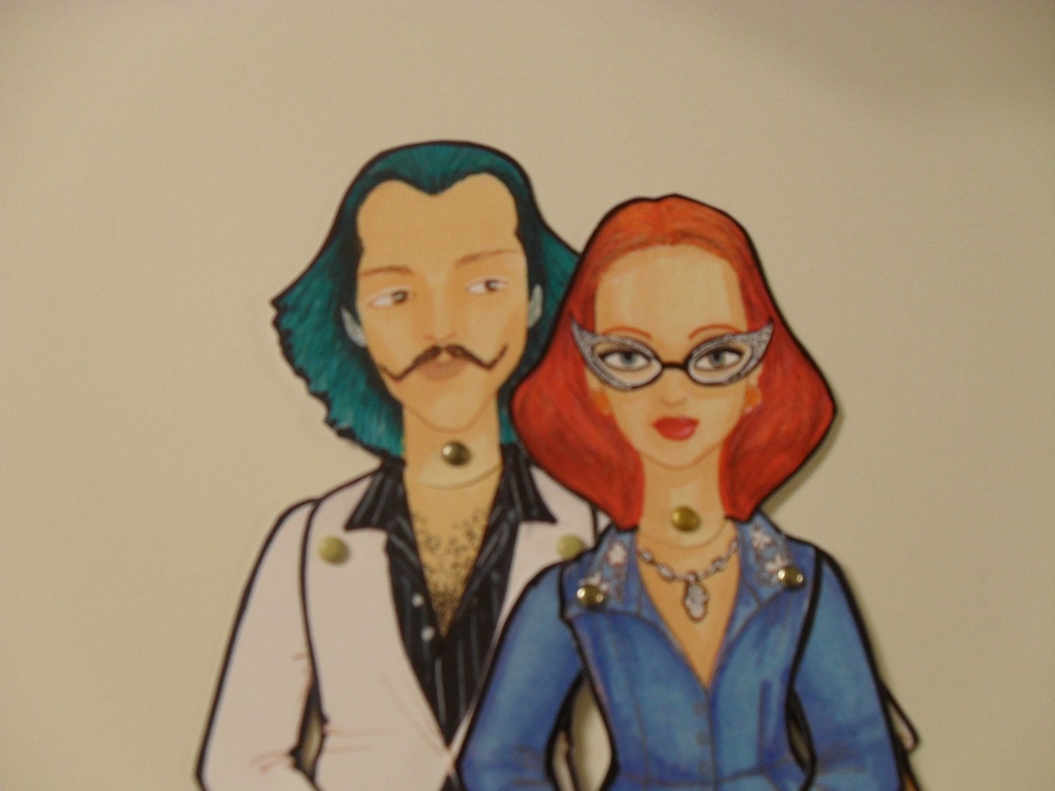 Pink Flamingos Connie And Raymond