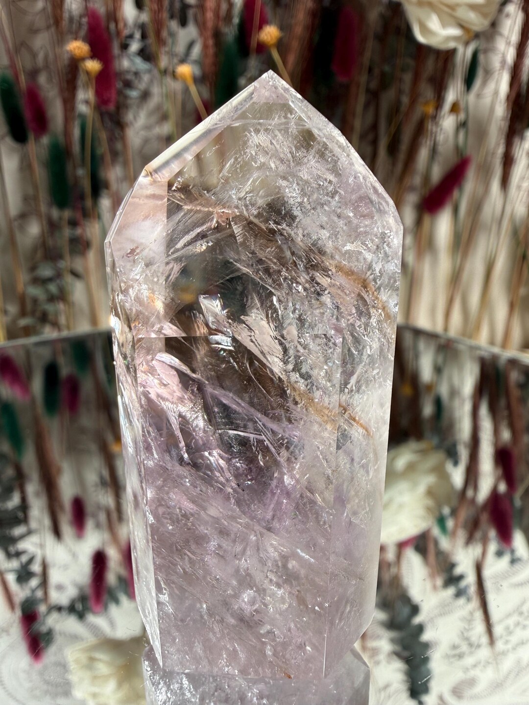 Amethyst With UV Powellite | Blacklight Reactive Glow Crystal Collector ...