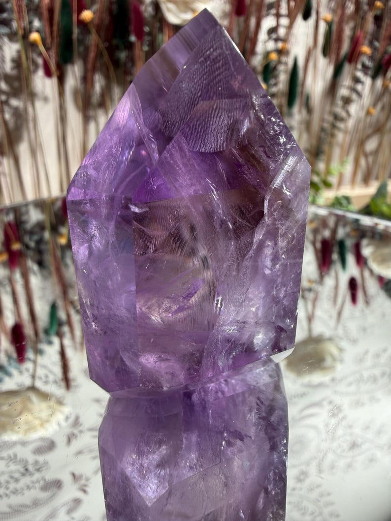Brazilian Ametrine Quartz Tower | Natural Amethyst Citrine Crystal ...