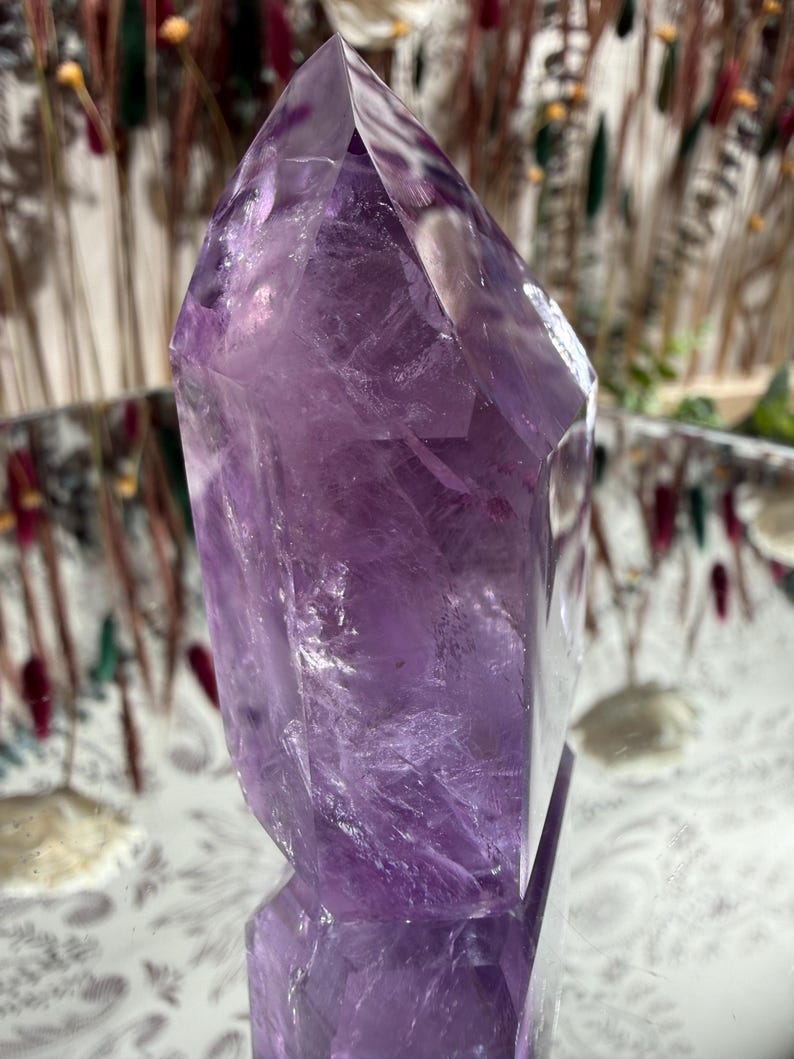 Brazilian Ametrine Quartz Tower | Natural Amethyst Citrine Crystal ...