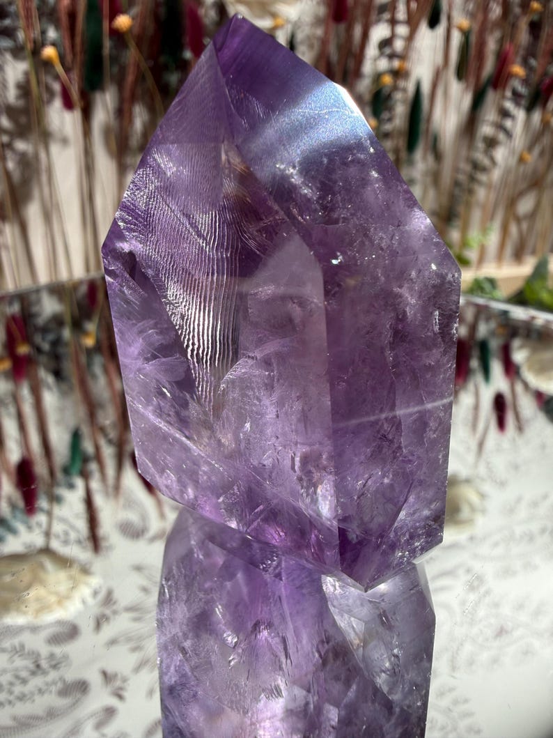 Brazilian Ametrine Quartz Tower | Natural Amethyst Citrine Crystal ...