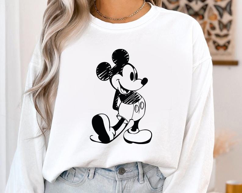 Mouse Sketch Svg Png, Family Vacation Instant Dxf Download, Printable ...