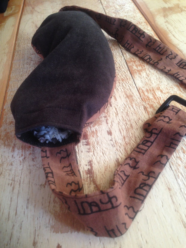 Therapeutic Eye Mask Earth Element Five Elements Mantras - Etsy