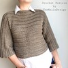 Crochet Top Pattern - Sunny Top - Etsy Canada