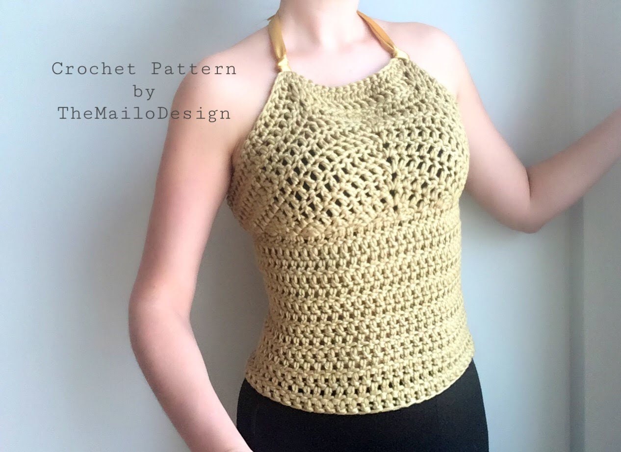 Crochet Top Pattern Set of 3 Patterns | Etsy