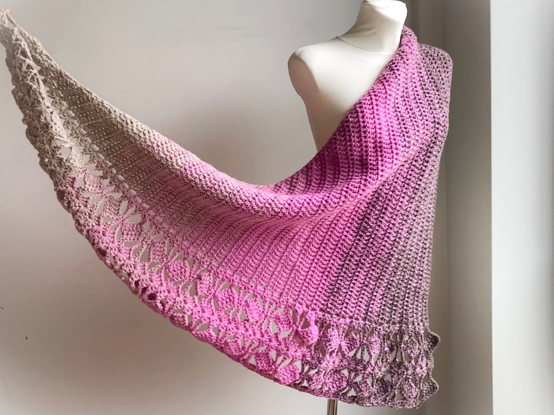 Crochet Pattern - Cerinu Shawl Wrap - Etsy