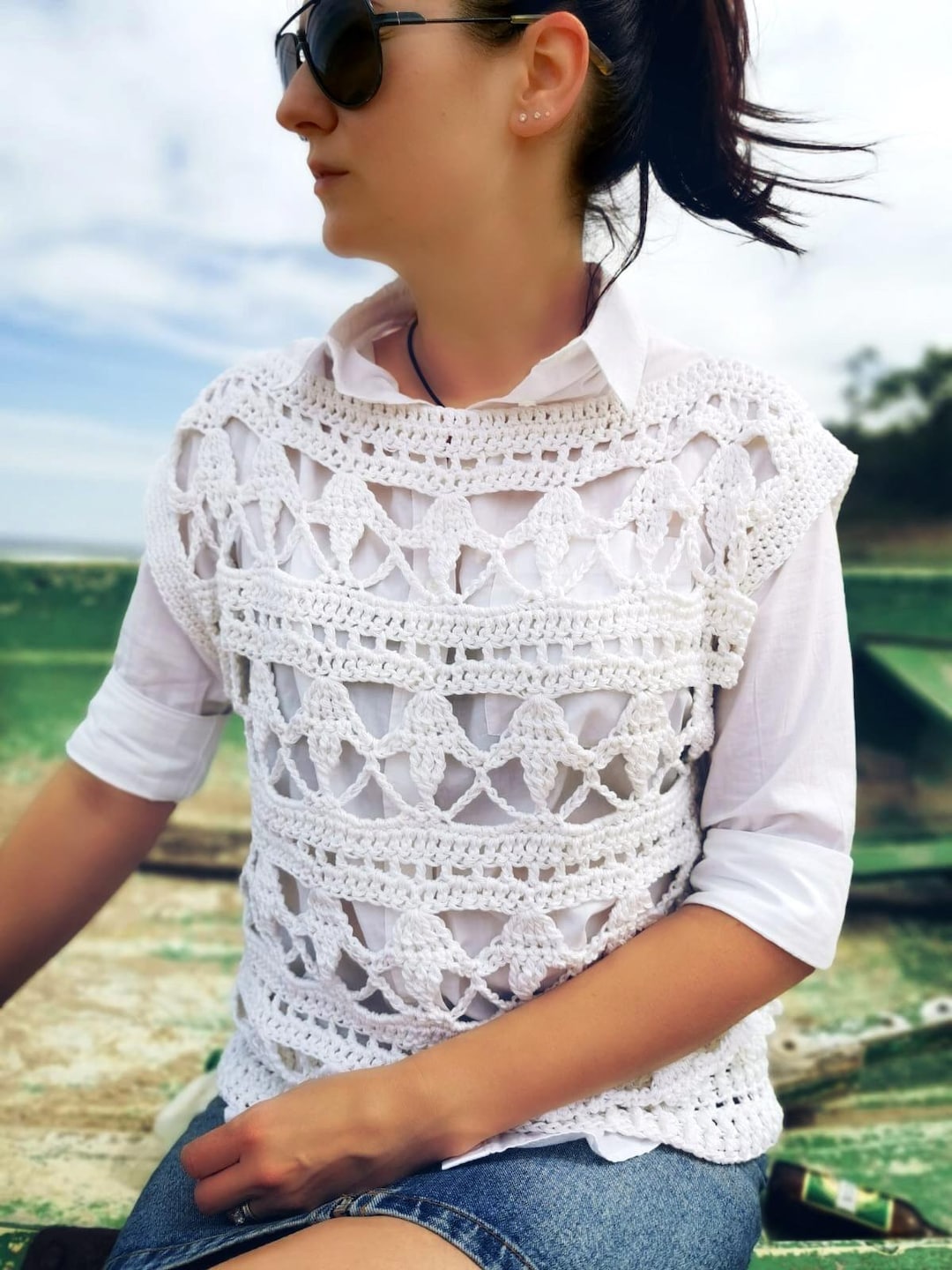 Crochet Top Pattern - the Orchid Top - Etsy