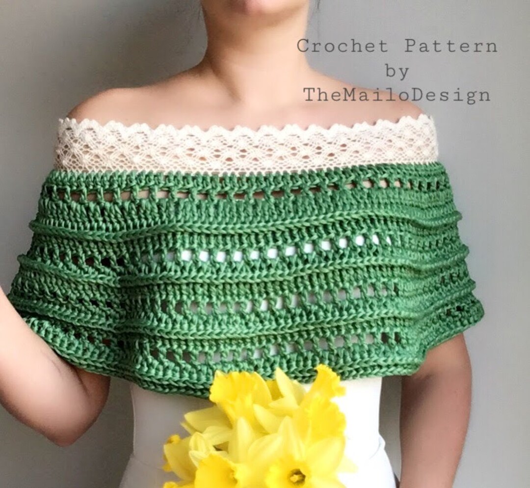 Crochet Wedding Cape Pattern - Narcissus Cape - Etsy