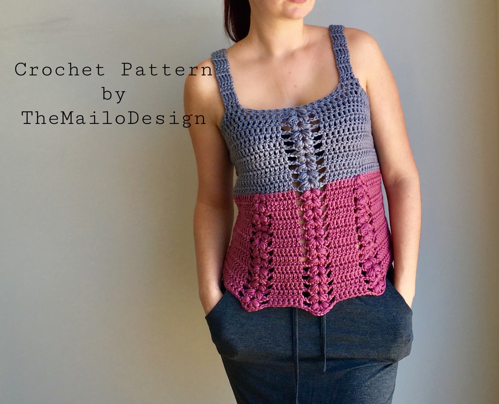 Crochet Top Pattern Set of 3 Patterns - Etsy