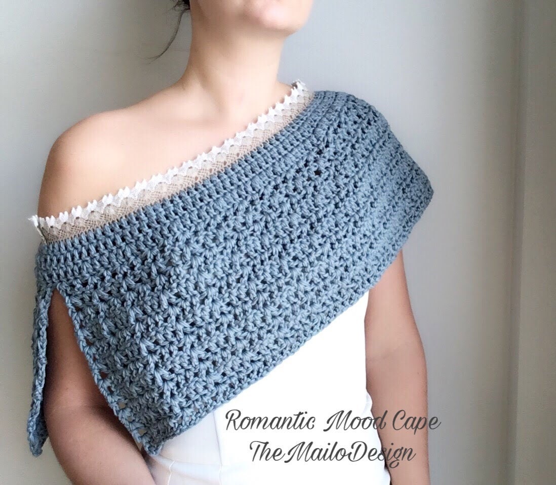 Set of 3 Crochet Cape Patterns - Etsy