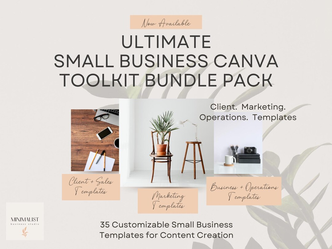 Canva Small Business Toolkit | Client, Marketing + Operations Templates ...