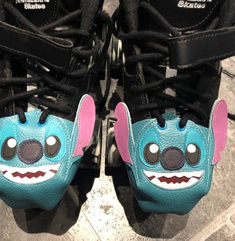 STITCH ANGEL or LILO Quad Roller Skates Toe Guards in | Etsy
