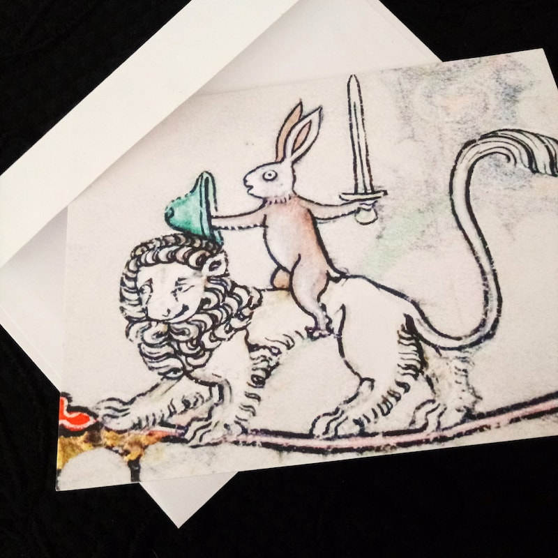 Medieval Rabbits - Etsy