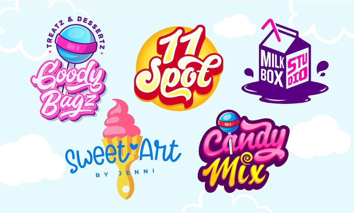 I Will Create Custom Bubbly Logo Design for Your Business Logo Creation ...