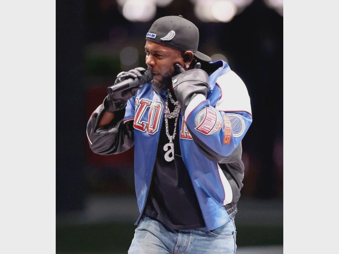 Handmade Kendrick Lamar Pglang Leather Jacket | Inspired by Super Bowl ...
