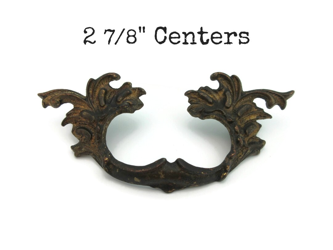 Vintage French Provincial Drawer Pull 2 7/8 Centers - Etsy