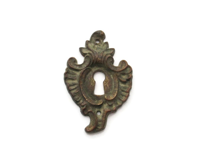 Vintage French Provincial Drawer Key Hole Cover Escutcheon KBC K4433 - Etsy