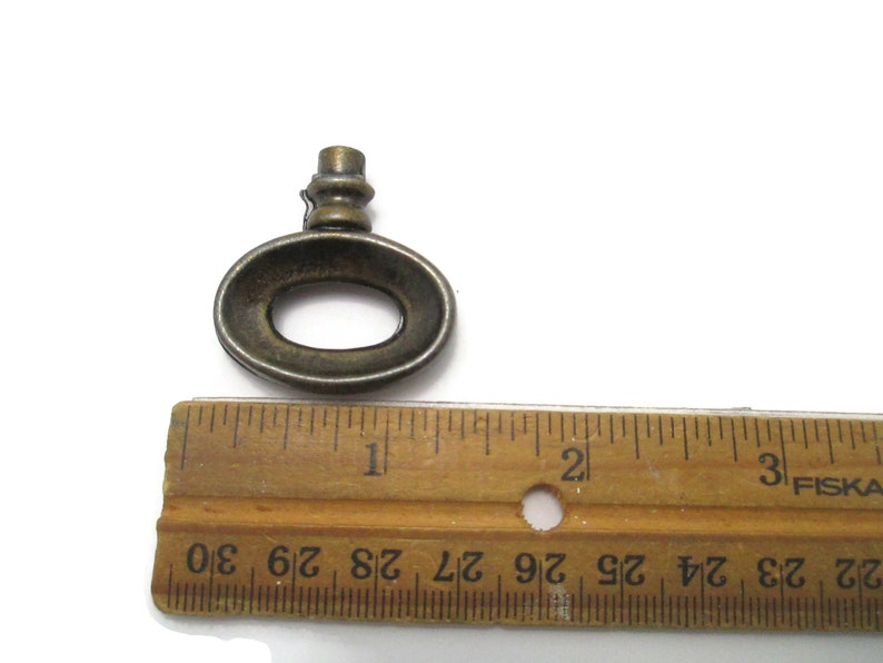 Vintage Faux Key Drawer Knob Small MCM Cabinet Handle | Etsy