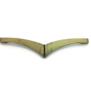 Vintage Chevron Drawer Pull 5.25 Centers MCM Brass Furniture Handle - Etsy
