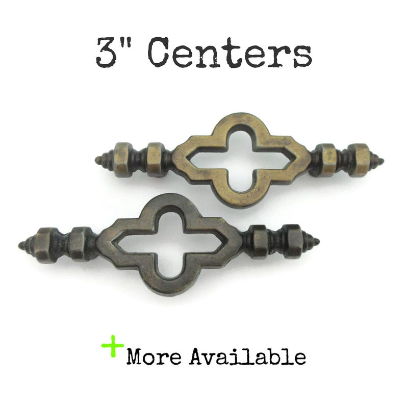 Quatrefoil Knobs - Etsy