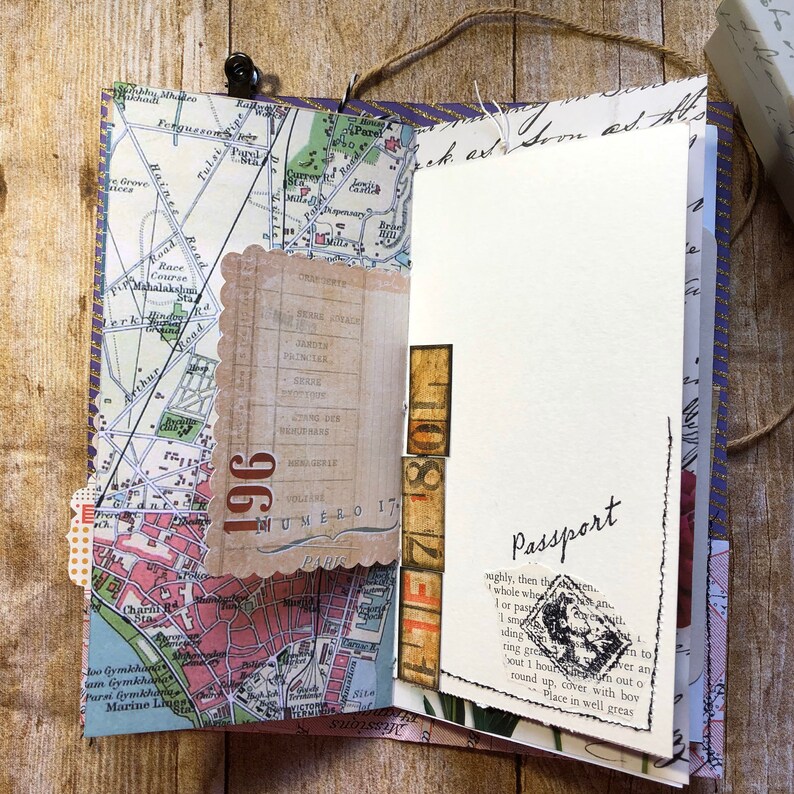 Travel Junk Journal Etsy