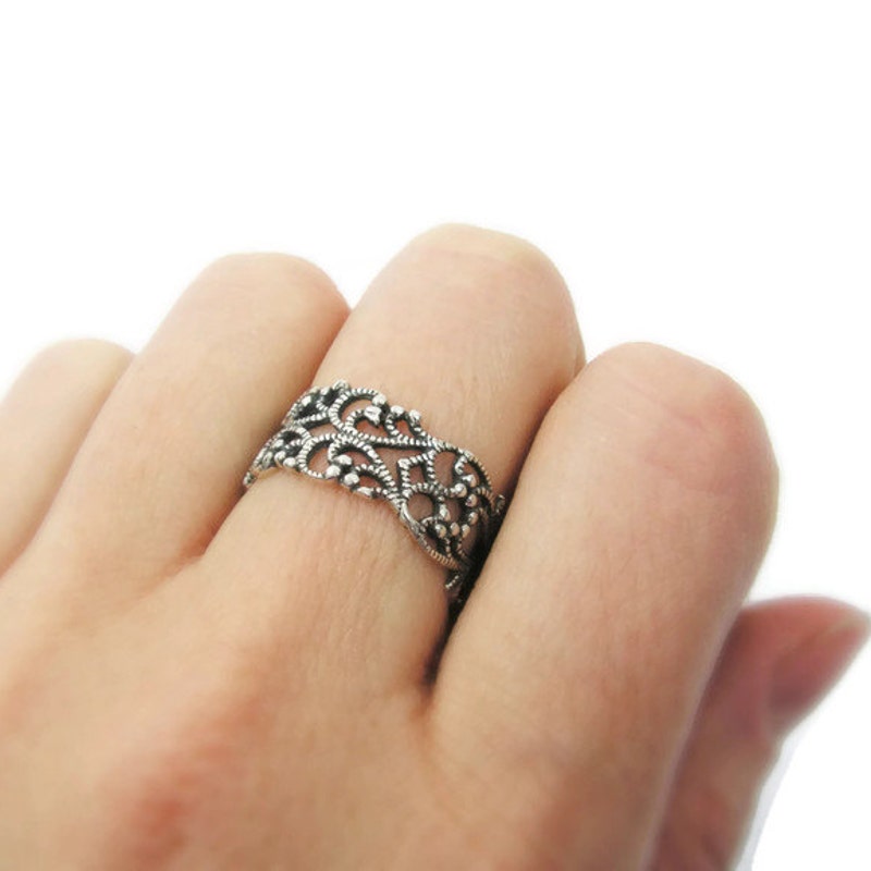 Lace Ring - Etsy