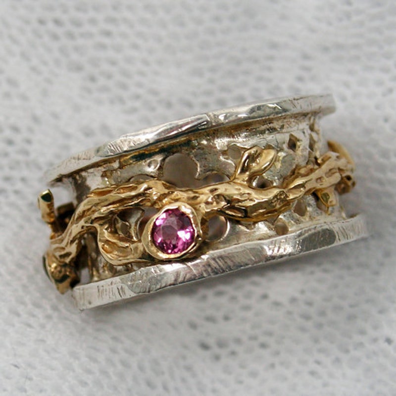 Gold Spinner Ring - Etsy