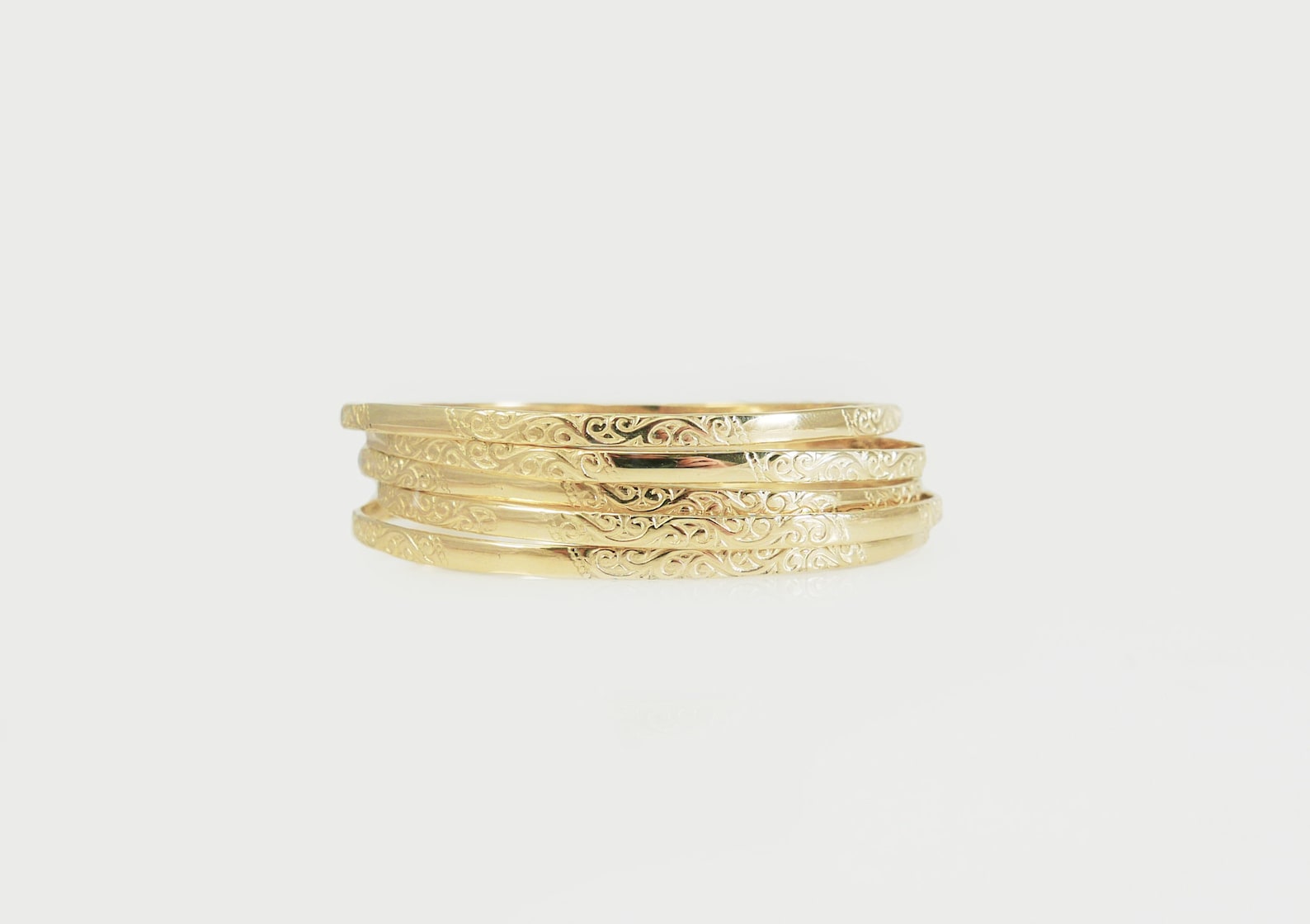 14k Gold Bracelet Bengle. Real Solid Gold Bangle Bracelet. 14kt Gold ...
