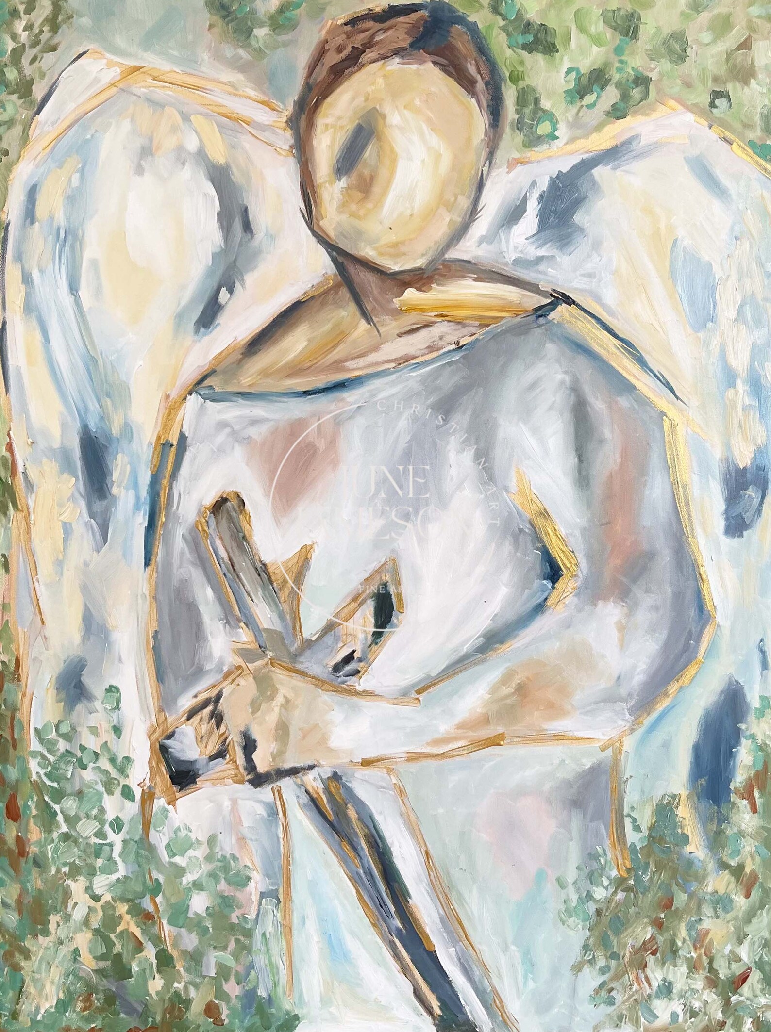 Saint Michael Print Modern Catholic Art Saint Michael Art - Etsy