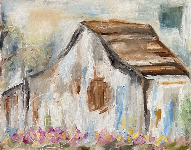 Angel of the Barn; Christian Canvas Wall Art, Barn Art, Abstract Angel ...