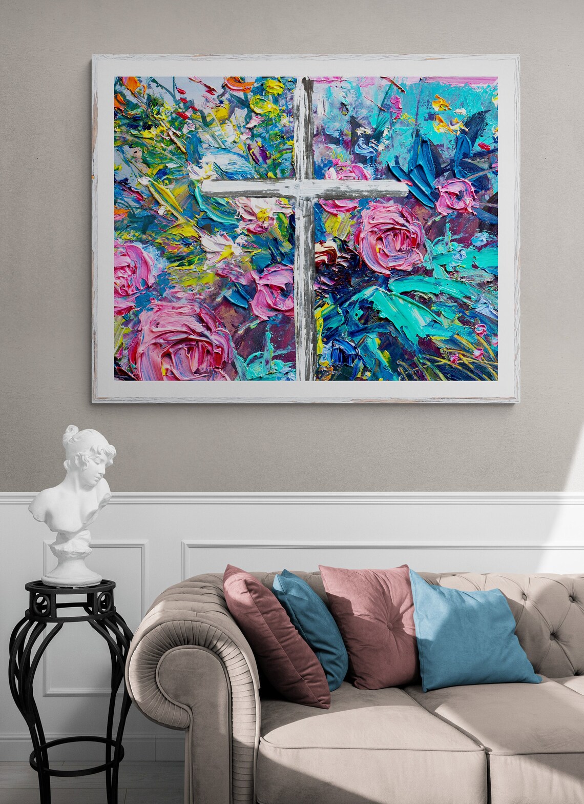 Christian Artwork Christian Wall Art Christian Painting - Etsy