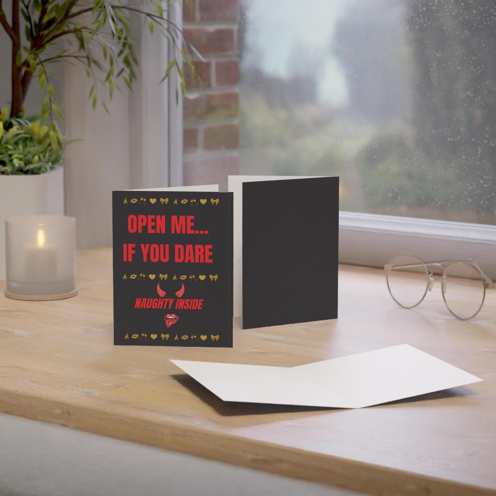 Open Me If You Dare Valentine Card, Naughty Inside Printable, Funny ...