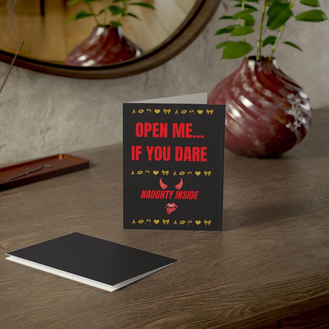 Open Me If You Dare Valentine Card, Naughty Inside Printable, Funny ...
