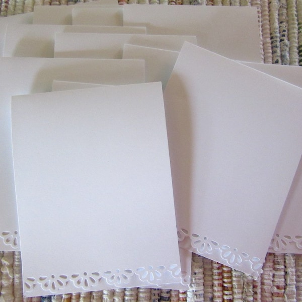 Scallop Edge Card - Etsy