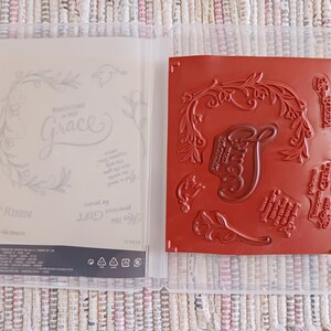 Stampin up Retired His Grace Stamp Set - Etsy