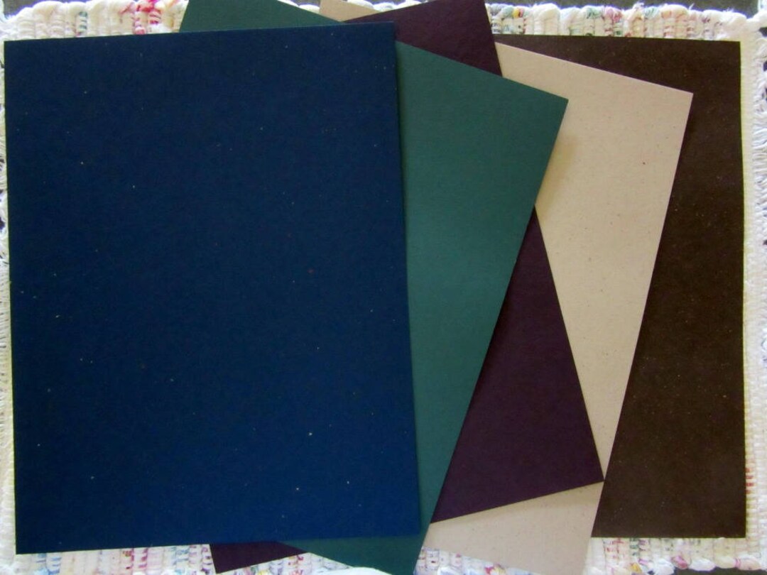 Colored Card Stock 25 Sheets - Etsy