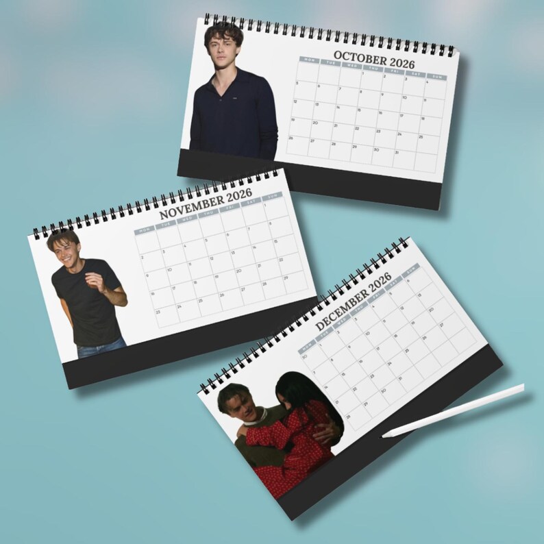 Conrad Fisher 2026 Desk Calendar: Summer I Turned Pretty Theme, Gift ...