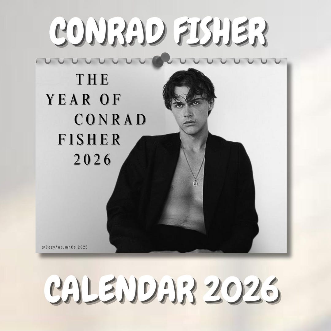Conrad Fisher 2026 Wall Calendar: Summer I Turned Pretty Theme, Gift ...