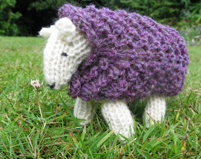 Knitting Kit Knit Your Own Sheep Heather - Etsy